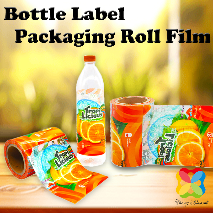 China Custom Plastic Bottle Label Packaging Roll Film Manufacturer and ...