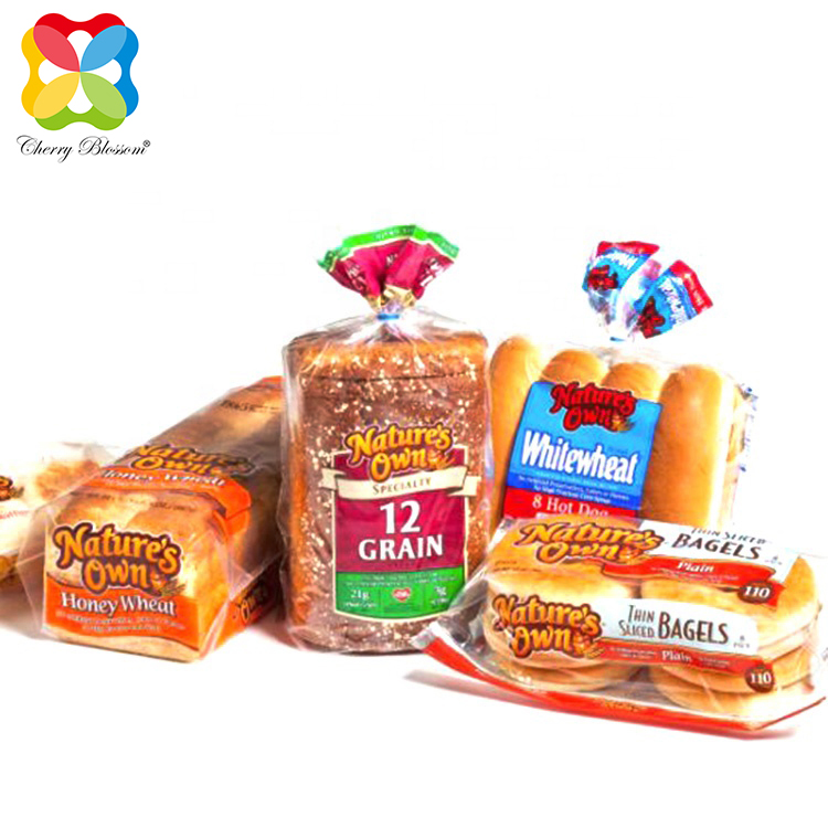 China Private label printing resealable plastic cellophane loaf bread ...